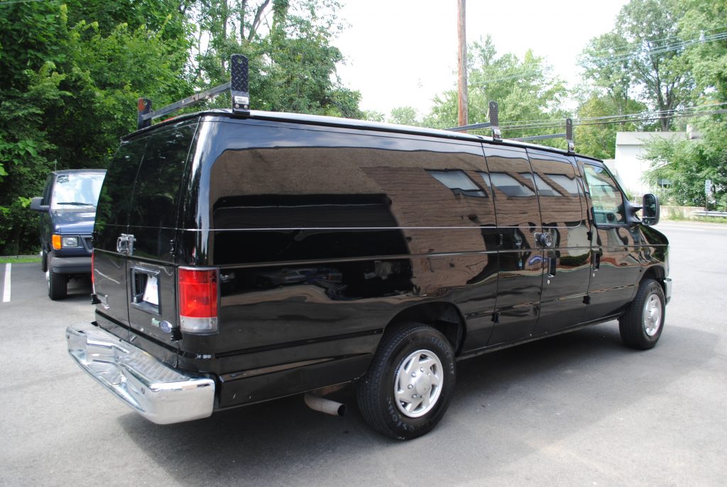2012 FORD E350 SUPER CARGO VAN BLACK 005 – Cinemacar