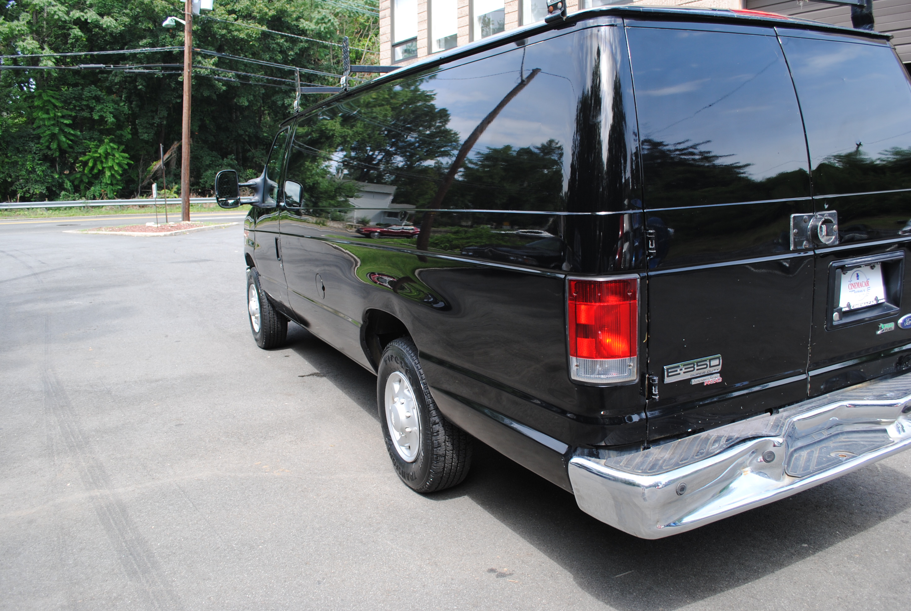 2012 FORD E350 SUPER CARGO VAN BLACK 007 – Cinemacar